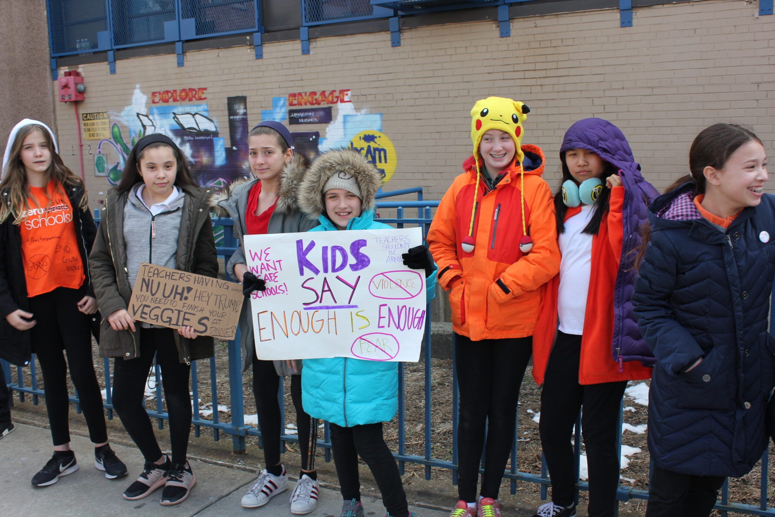 Activism in Action: National School Walkout Day at BPCS - Prospect ...